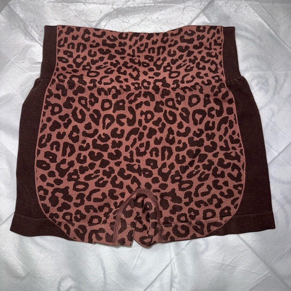 SHEIN | Shorts | Leopard Print Brown Shorts | Poshmark